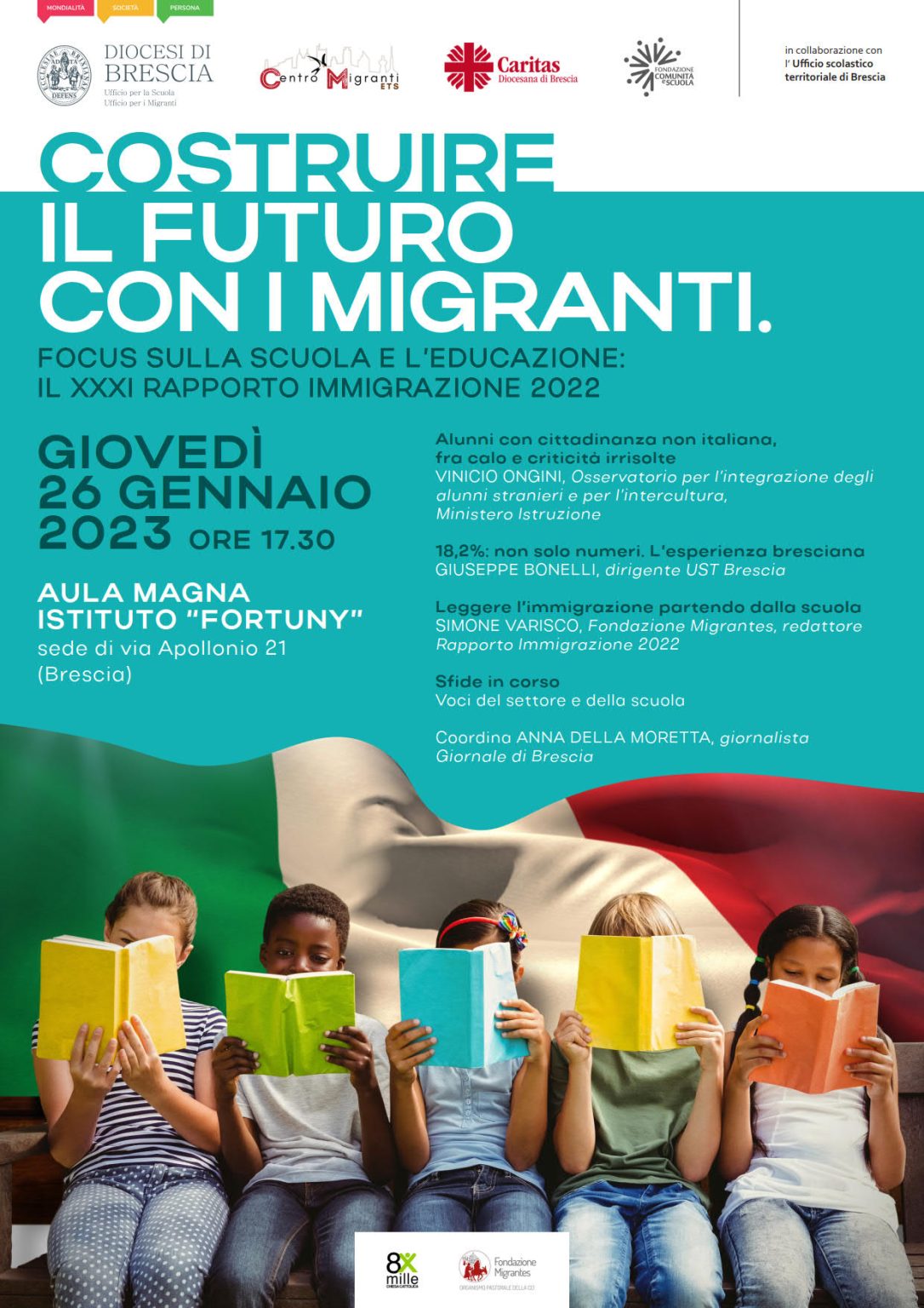 Presentazione XXXI Rapporto Immigrazione 2022 - CARITAS BRESCIA